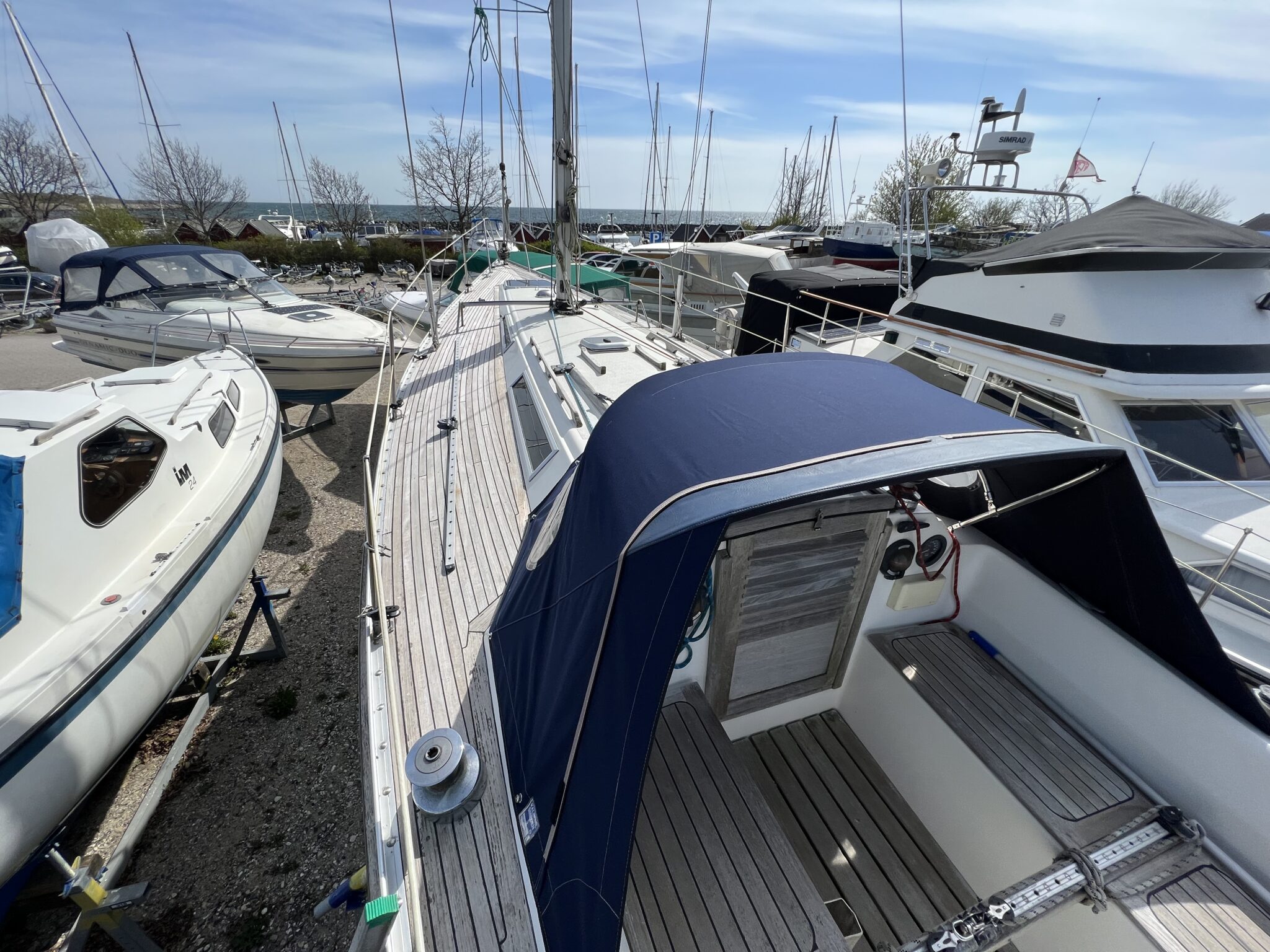 Swede 38 (HELT NY MOTOR) – Dansk Sejl & Motor